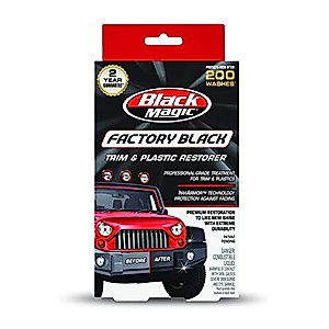 Black Magic 120164 Factory Black Trim Restorer