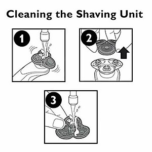 Suleto SH50/52 Replacement Heads Blades Compatible with Philips Series 5000 Electric Shavers, SH50 Razor Head Replacement for Series 5000 (S5xxx), ATXX (S5xxx), PTXX (PT8xx, PT7xx), 6 Pack W/Brush