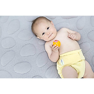 GroVia Reusable Hybrid Baby Cloth Diaper Hook & Loop Shell (Marsala)