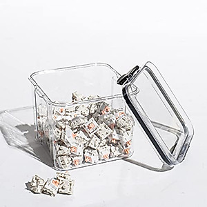 Gliging Switch Storage Mechanical Keyboard Switch Can Keycaps Sealed Can Storage Bottle Display Can Keycap Storage Box