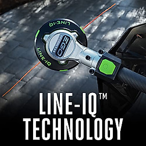 EGO Power+ ST1620T 16-Inch LINE IQ String Trimmer with POWERLOAD Technology, Battery and Charger Not Included, Black