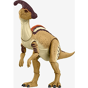 Mattel Jurassic World The Lost World Hammond Collection Dinosaur Action Figure, Parasaurolophus Dino Toy with 20 Articulations, 12 Inches Long