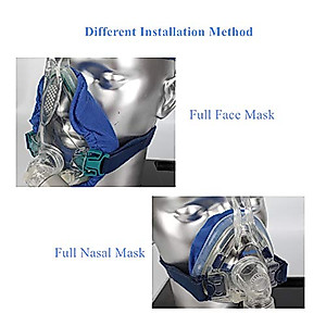 CPAP Mask Liners, CPAP Mask Covers Pads Full Face - for Most CPAP Full Face Masks Reusable [5 Pack]