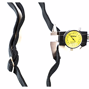 T TEKE Cotton Elastic Leg Straps for Horse Blankets & Sheets Replacement, Adjustable, Removable, Easy on/Off with Double Swivel Snaps (Pairs)