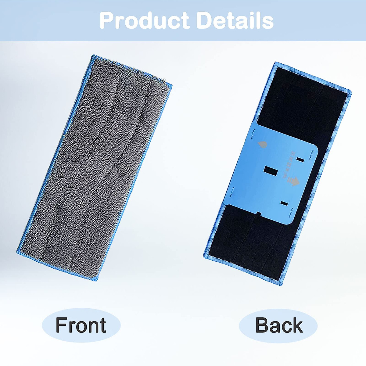 Tivcroxs 8 Pack Jet M6 Wet Mopping Pads