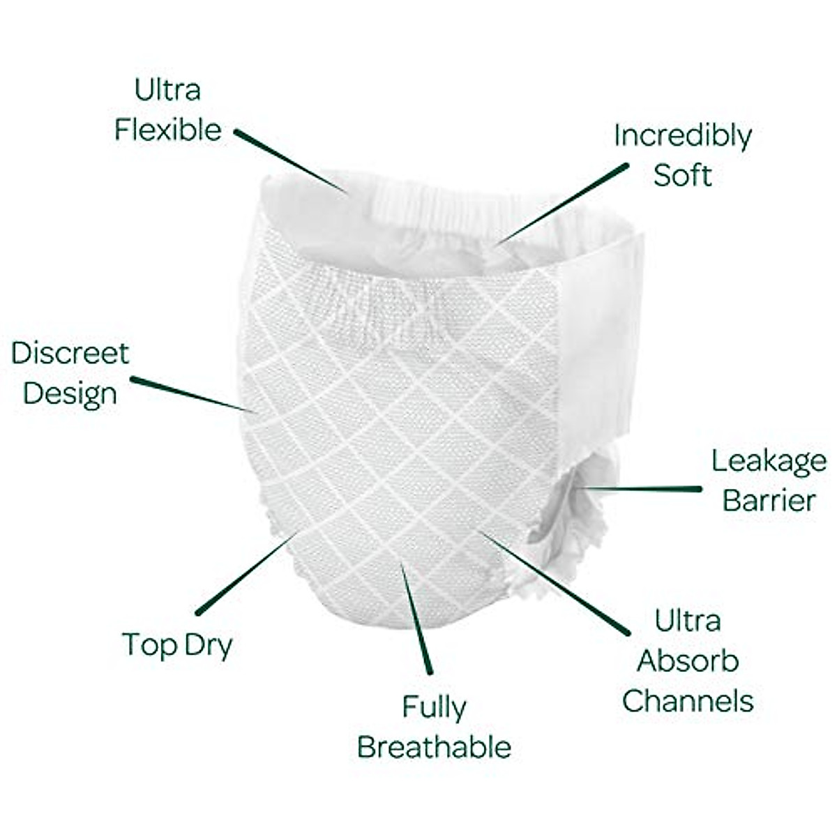 Bambo Nature Premium Dreamy Night Pants: Boys 4-7 years, 60 Count