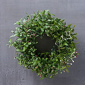 Michaels Bulk 6 Pack: 9”; Pink Baby's Breath Wreath by Ashland®