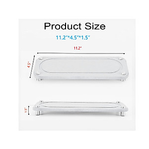 MRPPXLY Instant Dry Bathroom Sink Organizer, Diatomaceous Earth Sink Tray Sponge Holder for Kitchen Sink Pedestal Stand Riser with Stainless Steel Feet Protection for Modern Home- (Light Grey)