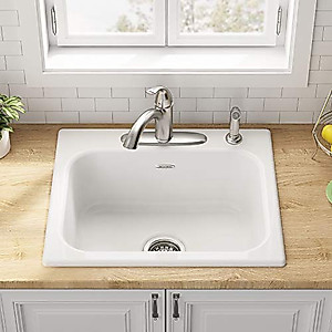 American Standard 77SB25224.308 Kitchen-Sinks, 4 Holes