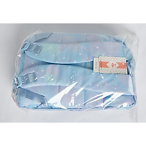 Tanou Rolling Backpack, Lightweight Backpacks with Wheels for Girls, 2023 Kids Roller Bookbags for School Travel, 16 Inch, Purple Star