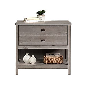 Sauder Cottage Road Lateral File, L: 32.44" x W: 21.81" x H: 29.76", Mystic Oak Finish