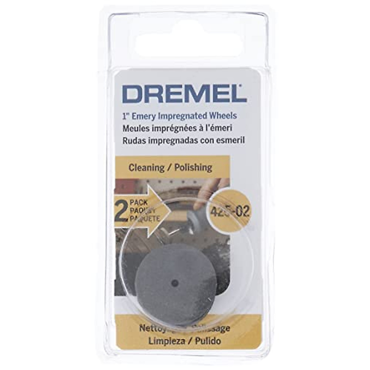 Dremel 425-02 Emery Impregnated Polishing Wheel