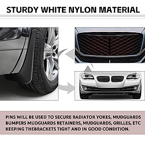 NTNEV 50 Pcs Automotive Door Panel Retainer Clip, Replacement for GM 15960325, Compatible with GMC Truck Chevrolet Cadillac