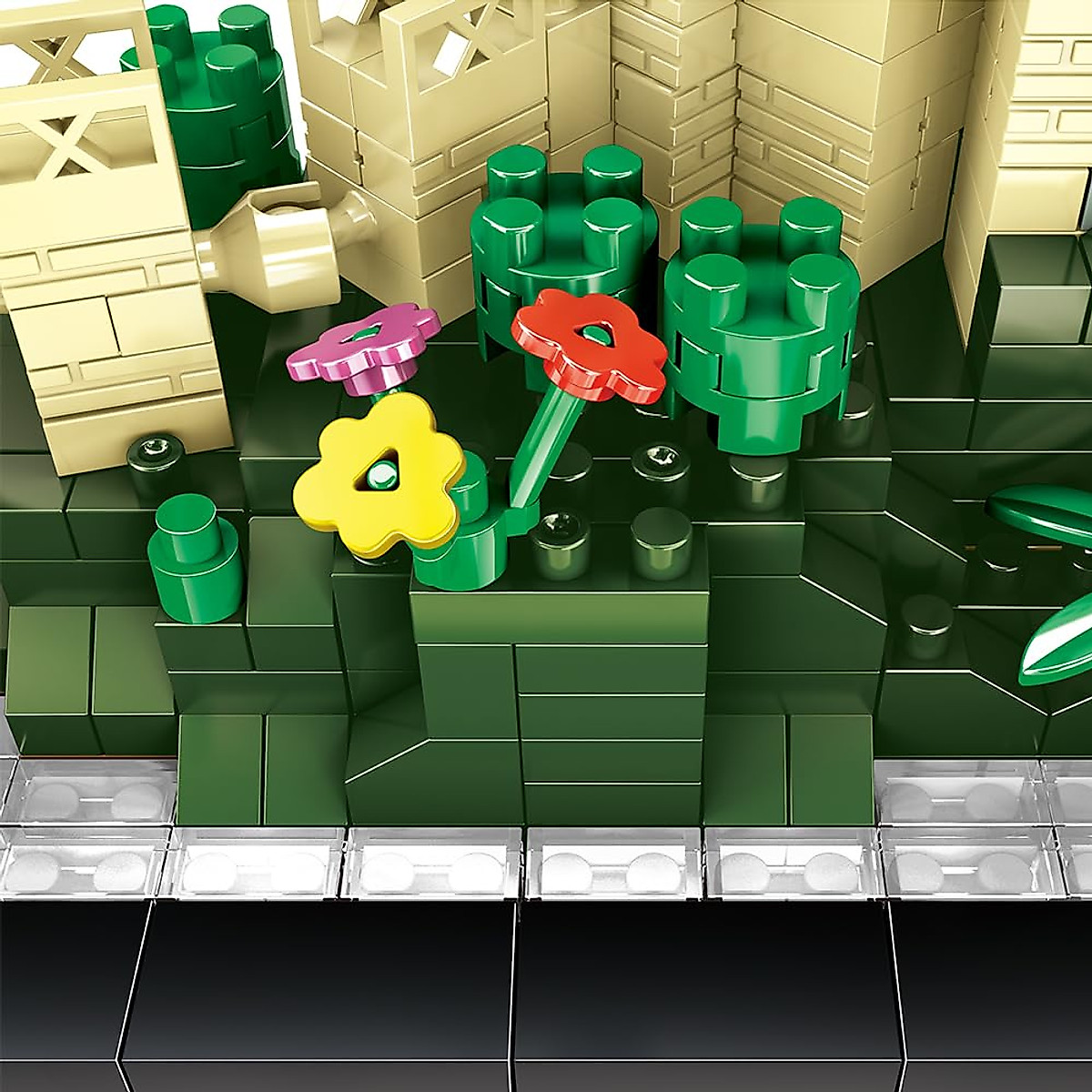 TzFioy Great Wall of China Building Blocks Set (1202Pcs) Famous World Architecture Fortifications Educational Toys Micro Bricks for Kids Adults