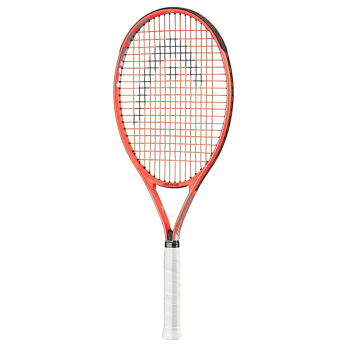 HEAD Radical Jr Tennis Racquet - Beginners Pre-Strung Head Light Balance Kids Racket - 26 Inch, Red