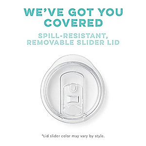 Swig Life XL 32oz Tumbler, Insulated Coffee Tumbler with Lid, Cup Holder Friendly, Dishwasher Safe, Stainless Steel, Extra Large Travel Mugs Insulated for Hot and Cold Drinks (A Party Animal)