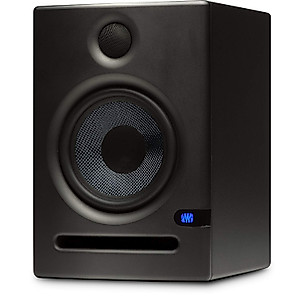 Focusrite Scarlett Solo 2x2 USB Audio Interface Full Studio Bundle with Creative Music Production Software Kit and Eris E5 Pair 2-Way Studio Monitors and 1/4” Instrument Cables