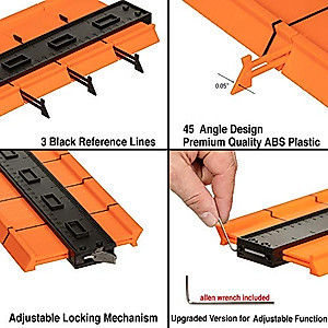 CALO Tools, Contour Gauge Tool, Outline Tool, Super Gauge Tool, Shape Outline Tool, Profile Gauge, Super Gauge, Profile Tool, Gauge Duplicator, Contour Tool, Contour Gauge Lock, Gauge Profile