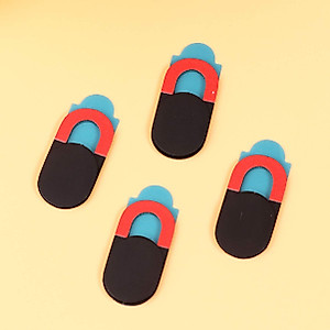 Uonlytech Computer Camera Black Stickers 6PCS Phone Webcam Cover Web Camera Cover for Laptop Computer Tablet Phone Privacy Sticker(Black) Computer Tablets Computadoras Laptop