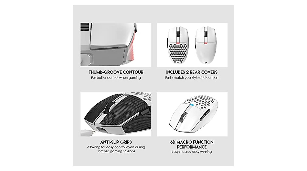 Fantech ARIA XD7 Wireless Gaming Mouse – High-Precision, Ultra-Lightweight