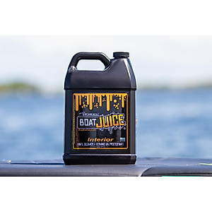 Boat Juice Interior Boat Cleaner - Boat Seat Cleaner, Boat Vinyl Cleaner and Protectant, Boat Upholstery Cleaner & Carpet Cleaner, Cleaning Supplies, Boat Accessories 32oz (1 G)