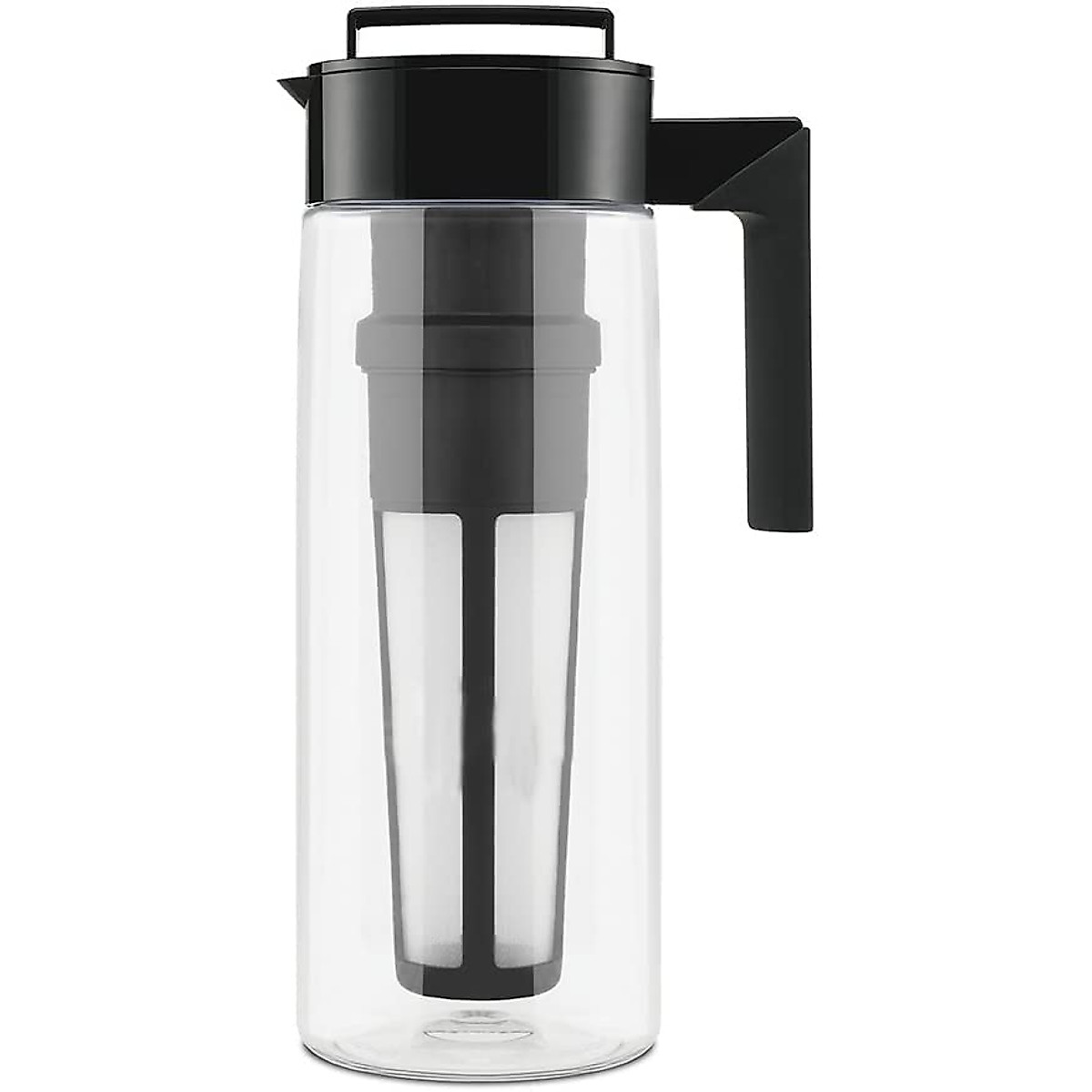 Ucraft Kitchen Cold Brew Coffee Maker – 1.5 Quart – Serve and Store Pitcher for Iced Coffee – Shatterproof – Leak Proof – Fits Most Refrigerator Doors