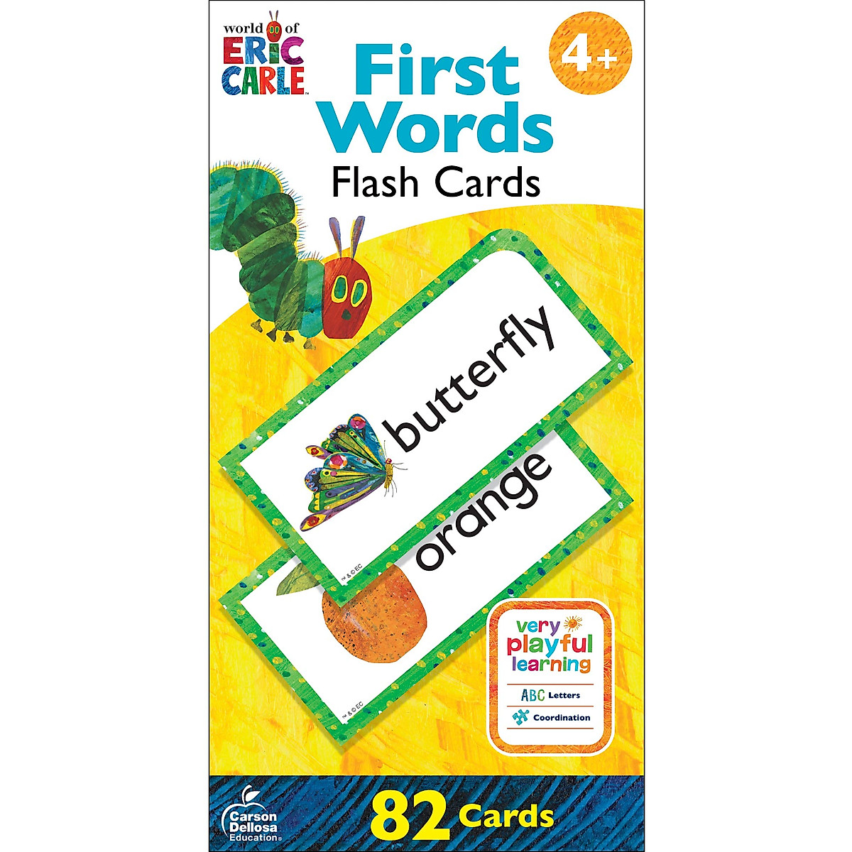 World of Eric Carle | First Words Flash Cards | English , 82ct