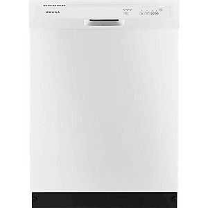 Amana ADB1400AG 24 Inch Wide 12 Place Setting Energy Star Rated Built-In Dishwas, White