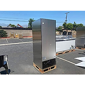 Commercial Freezer 1-Door Solid Upright Reach in Stainless Steel NSF 29" Width, Capacity 23 Cuft, Bottom Mounted Restaurant Quality Kitchen Cold -8°F XB27F