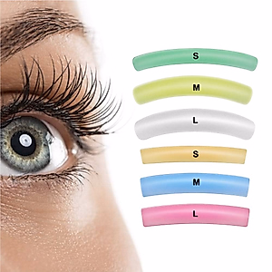 Libeauty Lash Lift Rods, Eyelash Curlers, Different Size Lash Curler for Lash Lift(12PCS)