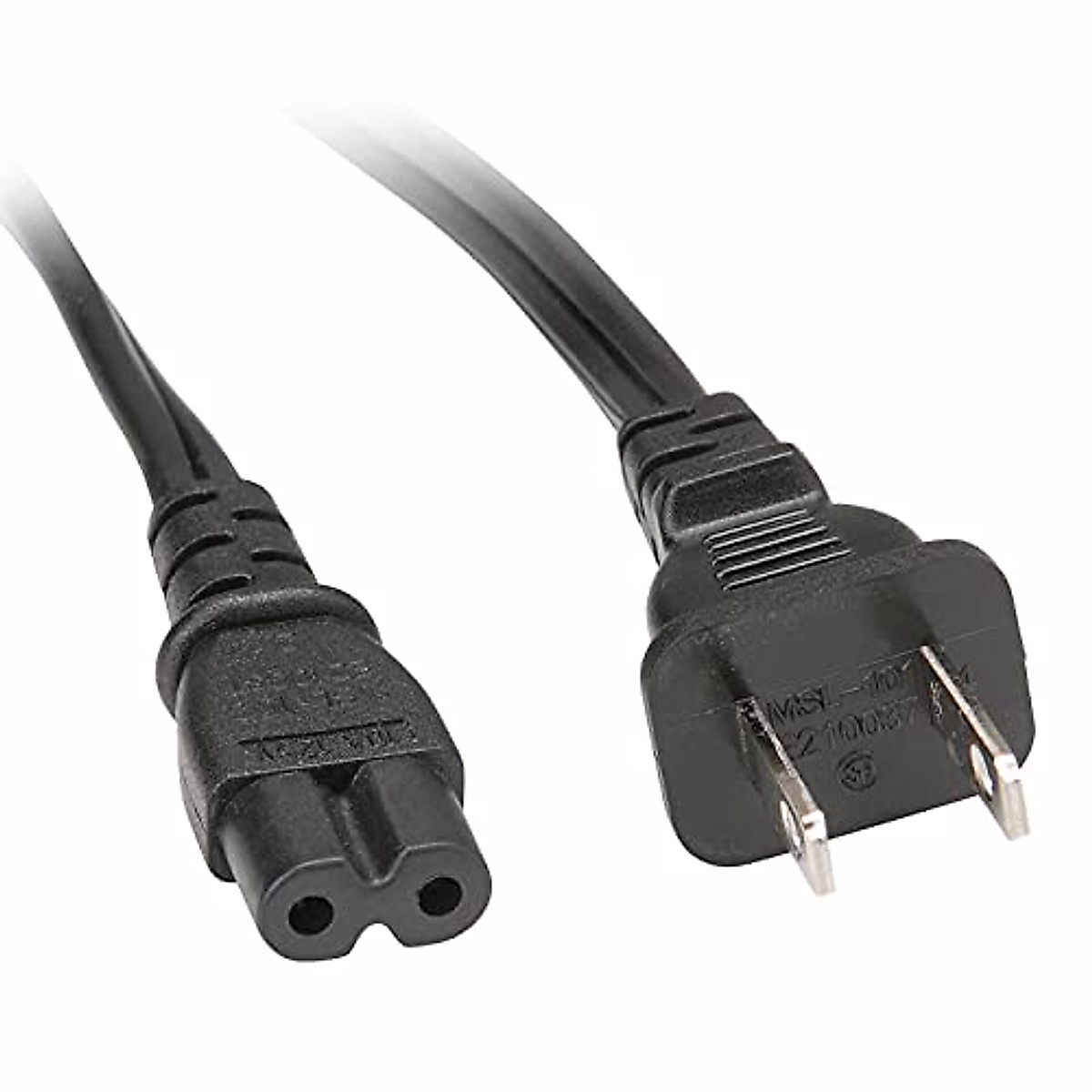 2 Prong Printer Power Cord/Printer Power Cable for Canon PIXMA MP160 And Many Different Other Model Canon HP,Lexmark,Dell,Brother,Epson.