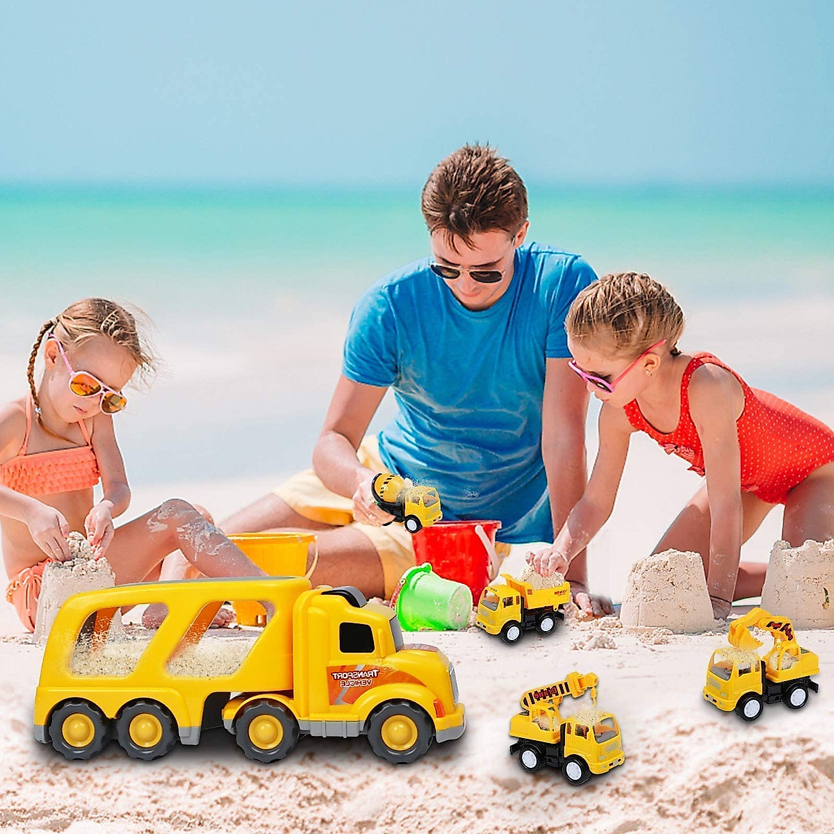 Nicmore Toys for 1 2 3 4 5 6 Year Old Boys, Kids Toys Car for Girls Boys Toddlers, Transport Carrier Truck for Age 3-9 Boys Party Christmas Festival Gifts for Boys Toddler Toys Age 2-4