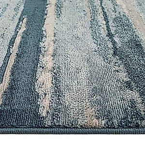 Liora Manne Soho Agate Indoor Rug Blue 39"X59"