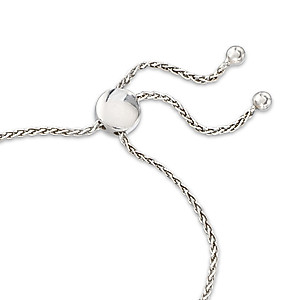 Ross-Simons 2.00 ct. t.w. Diamond Cluster Bolo Bracelet in Sterling Silver