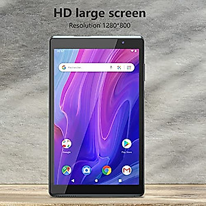 BYANDBY Android Tablet 8 inch, Android 11 Tablet, 2GB RAM 32GB ROM, Tablet for Kids, Quad-Core Processor, Dual Camera, WiFi, 128GB Expand, GMS Certified