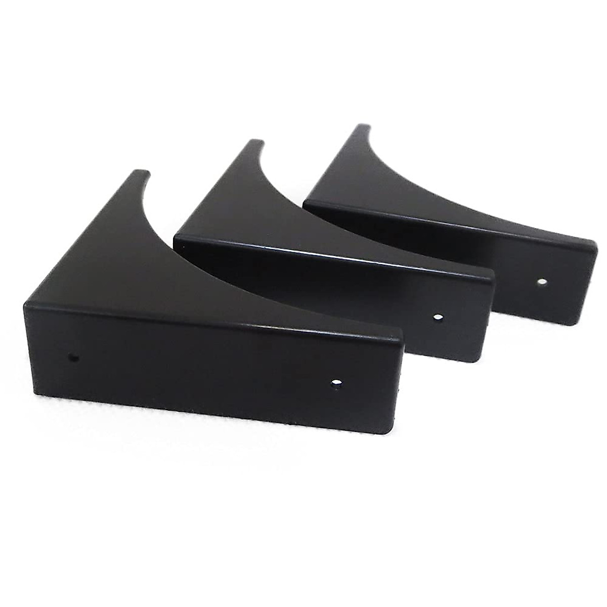 Corner Guard,glrovazas 4 Pcs Decorative Desk Box Corner Protector Desk Case Edge Cover Safety Guard Furniture Corner Bumpers Thickened Hardware for Jewrlry Box Cabinet（Black）