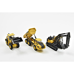 NewRay - Set of 3 Volvo Window Box, 32095, Yellow