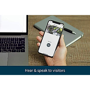 Arlo Essential Spotlight Camera | 3 Pack | Wire-Free, 1080p Video | Color Night Vision, 2-Way Audio, Black (Renewed)