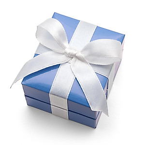 Sterling Silver 6mm Natural Milky Aquamarine Gemstone Round Blue Stud Earrings