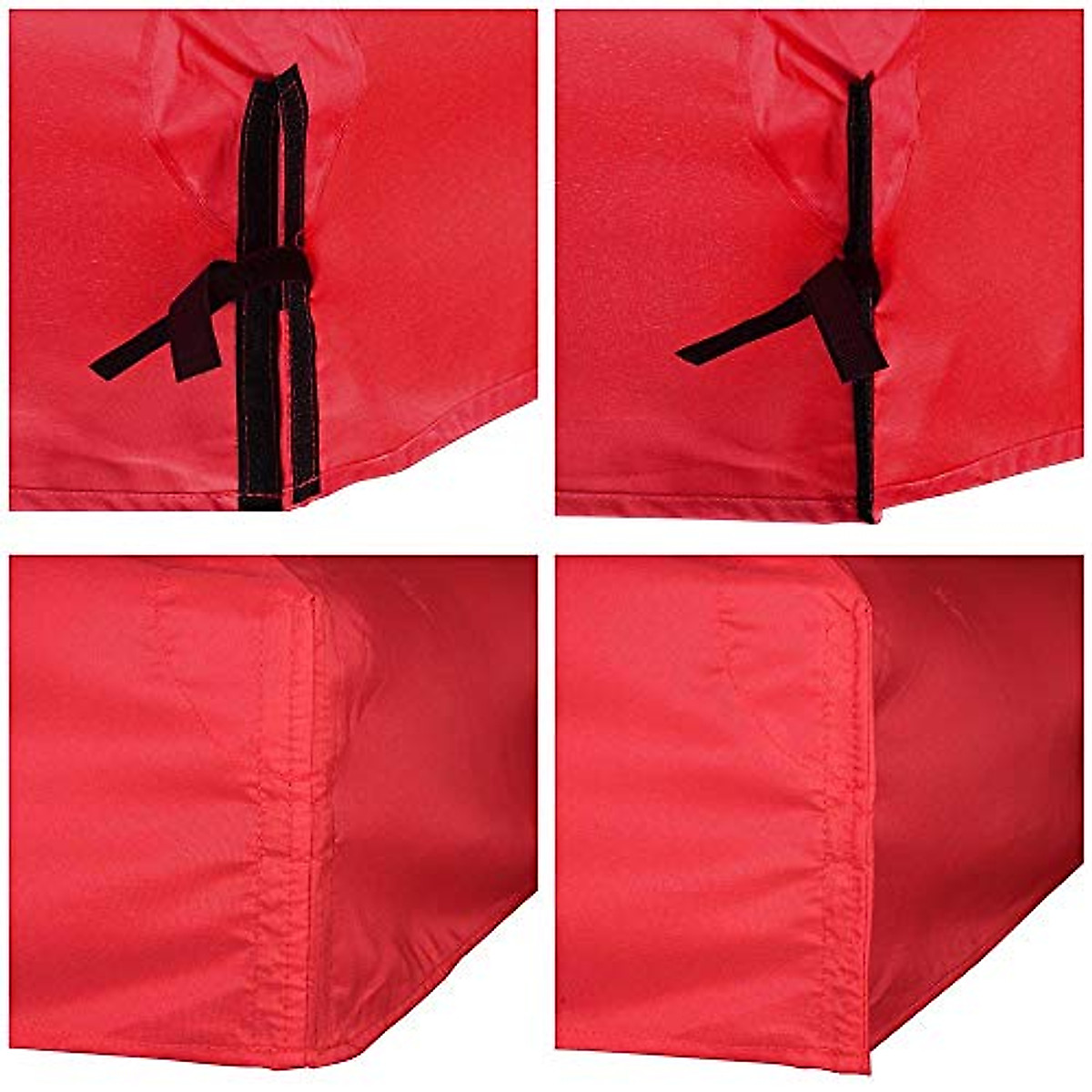 Yescom 117"x117" Canopy Top Replacement Y0049707 Red for Smaller 10'x10' Single-Tier Gazebo Cover Patio Garden Outdoor