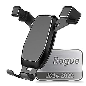 AYADA Phone Holder Compatible with Nissan Rogue, Phone Holder Phone Mount Upgrade Design Gravity Auto Lock Stable Easy to Install Rogue Accessories Sport S SV SL 2014 2015 2016 2017 2018 2019 2020