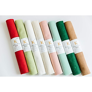 Kimberbell Felt Sheet, Color: Gingerbread, Size: 12 x18, Thickness: 1.4 mm, Iron-Friendly & Machine Washable, Machine Embroidery, Quilting & Sewing - KDKB1240