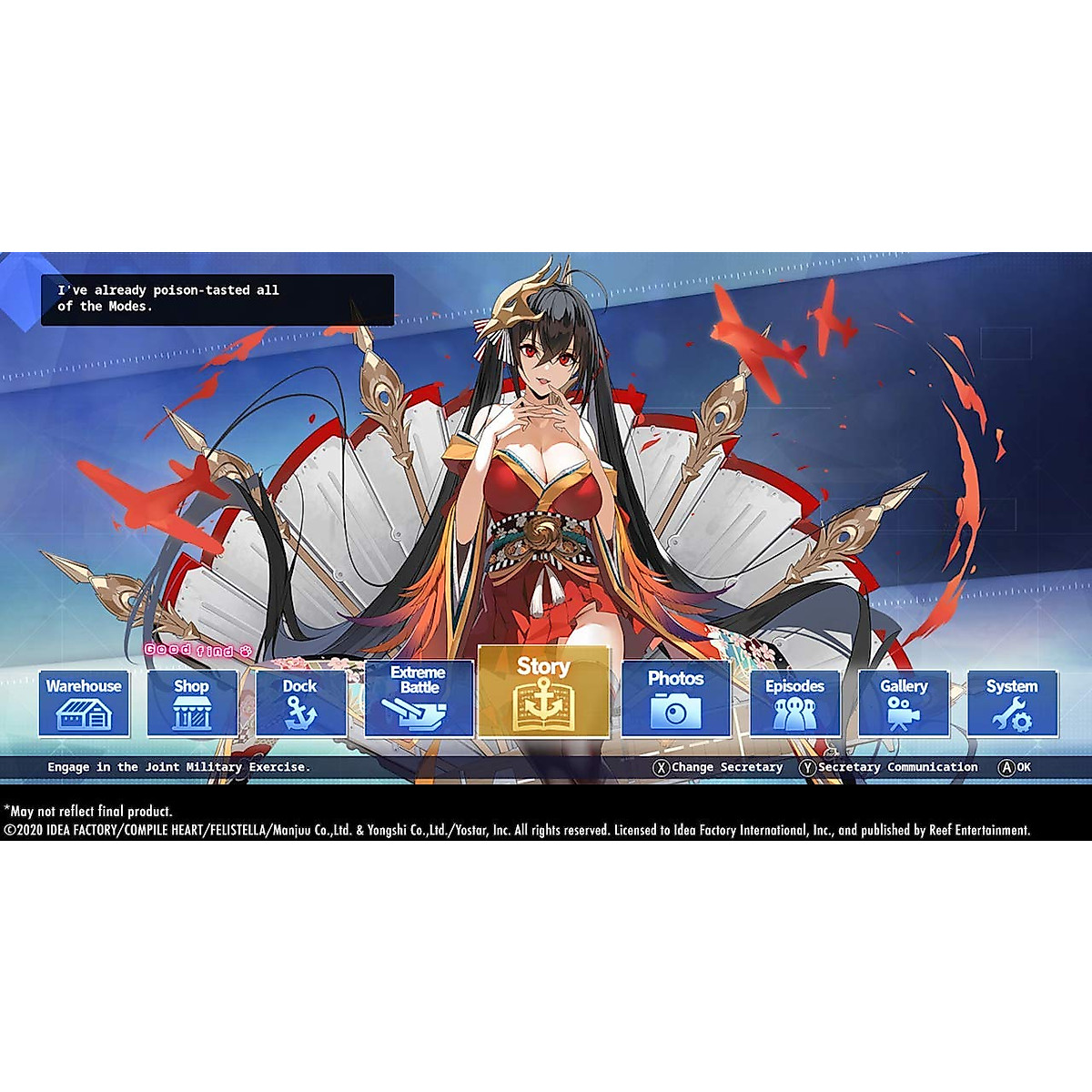 Azur Lane: Crosswave- Commanders Calendar Edition - Nintendo Switch