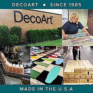 DecoArt Satin Enamels Acrylic Paint, 8 fl. oz. Jar, Deep Ruby (Pack of 1)