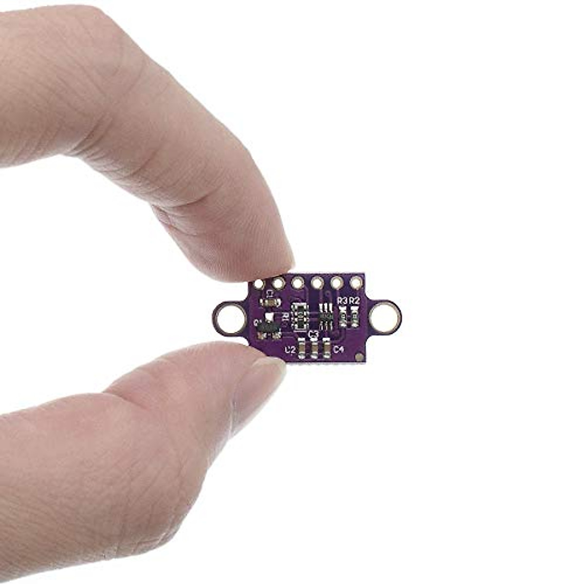 ACEIRMC 2pcs VL53L0X Time-of-Flight (ToF) Laser Ranging Sensor Breakout 940nm GY-VL53L0XV2 Laser Distance Module I2C IIC (Purple)