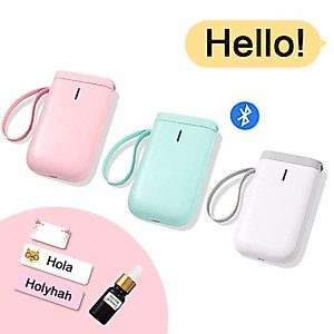 NIIMBOT Label Maker Machine with Tape D11 Portable Wireless Connection Label Printer Portable Wireless Mini Label Printer for Home Office Business Supplies