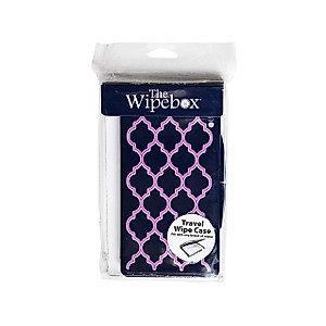 Uber Mom Wipebox - Navy Moroccan