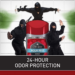 Old Spice Deodorant Aqua Reef Size 3 oz. (Pack of 6)