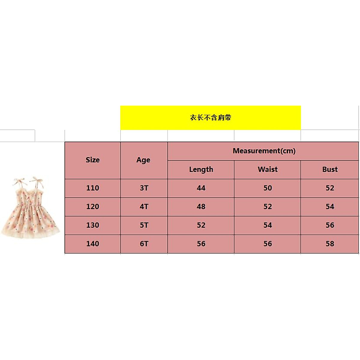 Toddler Baby Girl Halloween Outfit Tulle Dress Ruffle Sleeveless Cartoon Pattern Party Halloween Dress 3-6T (Pinks, 4 Years)