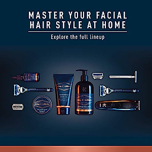 King C. Gillette Men's Beard Care Gift Kit, Beard and Face Wash for Men, Beard Oil, Shave Gel